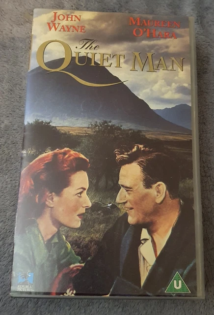 THE QUIET MAN 1952 Pal Vhs John Wayne Maureen O'hara £0.99 - PicClick UK