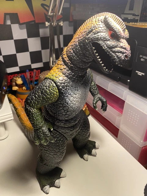 LARGE VINTAGE RARE GODZILLA 15" ACTION FIGURE DOR MEI 1986 dinosaur ...