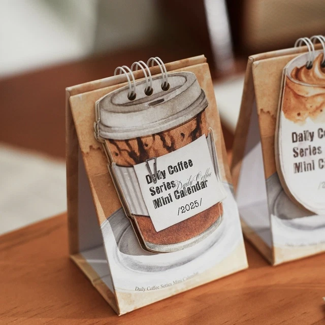 AESTHETIC DESIGN 2026 Desk Calendar Schedule Mark Desk Calendar School ...