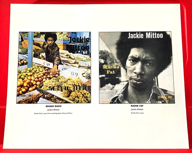 JACKIE MITTOO REGGAE Magic/Macka Fat Album Cover Art PICTURE / PRINT 10 ...