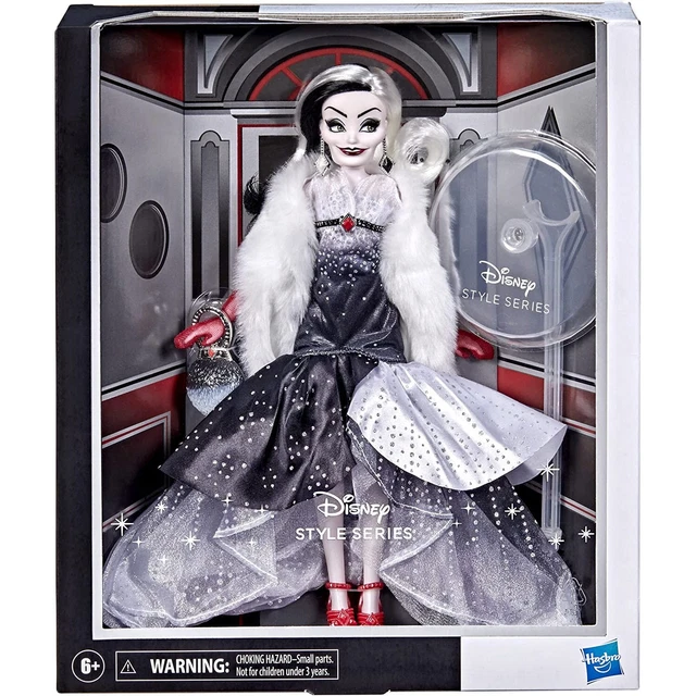 NEW DISNEY VILLAINS Style Series Cruella De Vil Fashion Doll £42.99 ...