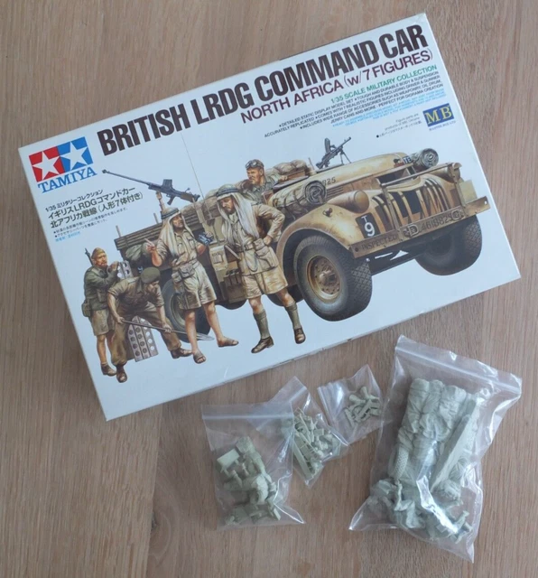 TAMIYA 32407 - Britisches Lrdg Command Auto - 1/35 Modellsatz ...