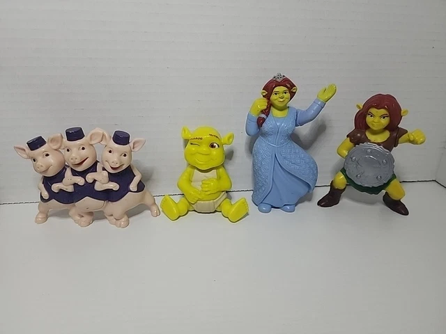 SHREK FIONA BABY Shrek Three little pigs Lot Figure McDonalds (E) $6.99 ...