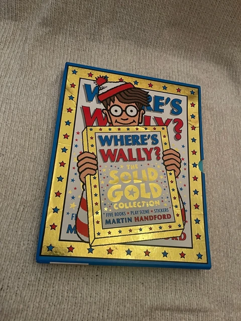 WHERE'S WALLY? THE Solid Gold Collection Handford Martin (Hardcover ...