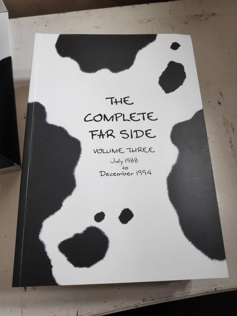 THE COMPLETE FAR Side 1980-1994 Gary Larson 3 Books Boxed Set Comics ...
