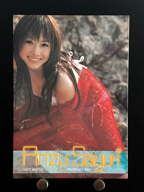 SAYURI ANZU JAPANESE Idol Card Hit's Limted 29 Visual Photocards ...