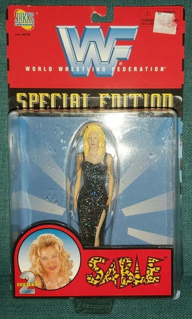 WWF WWE SABLE Wrestling Figure Bca Managers Series 1 Silver Rare £29.99 ...