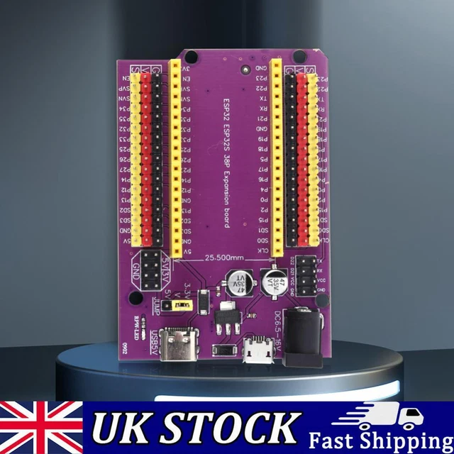 ESP32 DEVELOPMENT BOARD NodeMCU-32S Lua TYPE-C/MICRO Module GPIO ...