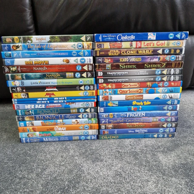 LARGE KIDS/CHILDREN'S DVD Bundle - Disney, Dreamworks, etc. £9.03 ...