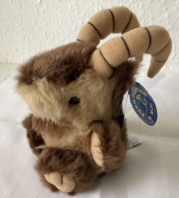 PURR-FECTION BY MJC ‘Marsell’ The Ram Soft Toy From The Cushy Critter ...