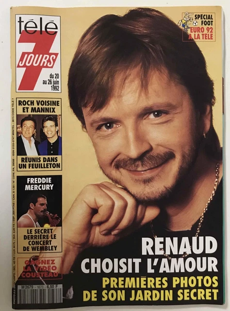 TELE 7 JOURS 1673-1992-RENAUD-FREDDIE MERCURY-KAAS-AXEL BAUER ( Neuf ...