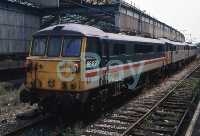 35MM RAILWAY SLIDE of Class 86 86620 @ Crewe Copyright to Buyer £4.99 ...