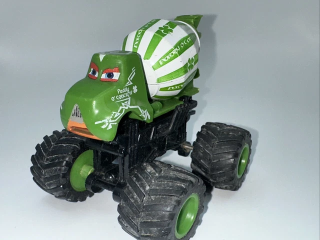 DISNEY PIXAR CARS TOONS - PADDY O’ CONCRETE MONSTER TRUCK / Green £16. ...