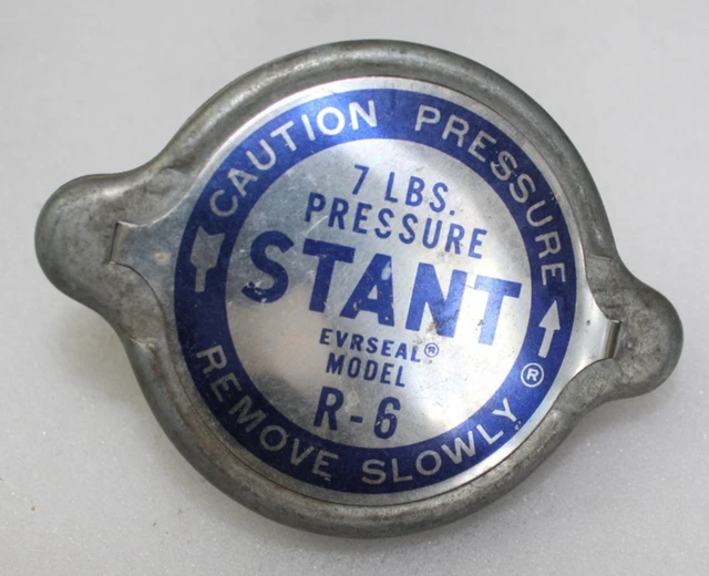 NOS STANT 7 LBS. PRESSURE EVRSEAL MODEL R-6 radiator pressure cap $23. ...