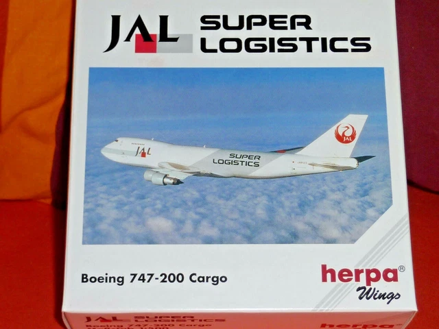 HERPA WINGS 502481 Boeing 747-200 Cargo Jal Super Logistics Ja8123 1:500 Neu Ovp EUR 19,99 ...