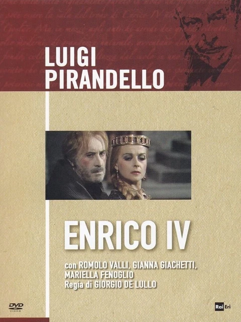DVD LUIGI PIRANDELLO - ENRICO IV TEATRO Romolo Valli Mariella Fenoglio nuovo EUR 8,90 - PicClick IT