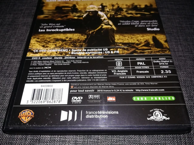 WINDTALKERS - NICOLAS Cage, Mark Ruffalo, Christian Slater, Peter ...