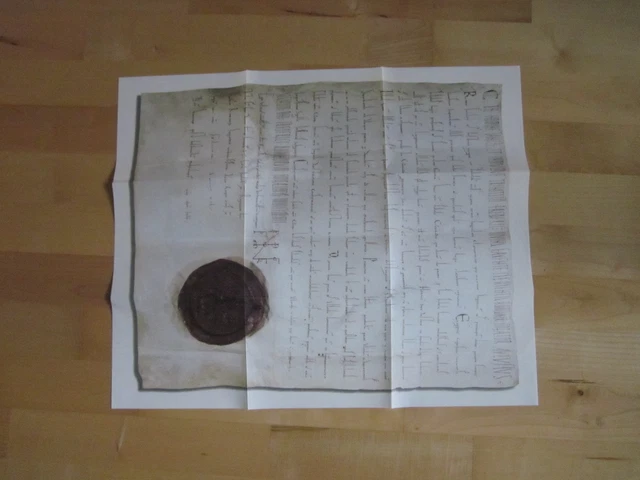 NIEDERÖSTERREICH ARCHIV 6 6014 Urkunde Kaiser Bararossa f Konrad de Prato 1162 EUR 19,46 ...