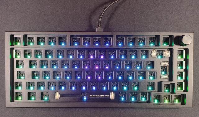 GLORIOUS GMMK PRO 75% TKL ISO Gaming Keyboard - Custom Hotswap ...