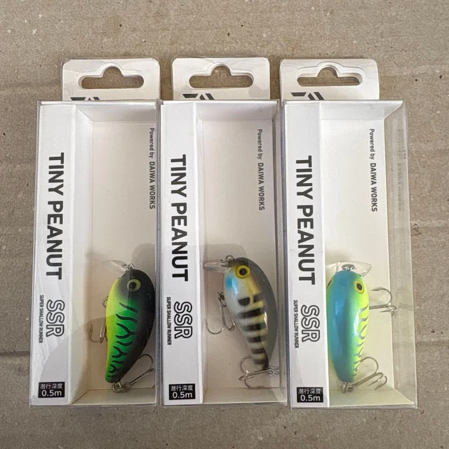 DAIWA TINY PEANUT SSR 0.5m 3-piece set Cbait $149.16 - PicClick AU