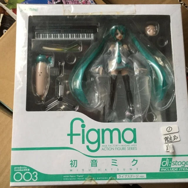 GOOD SMILE HATSUNE Miku: Figma Action Figure (Live Stage Version) F/S w ...