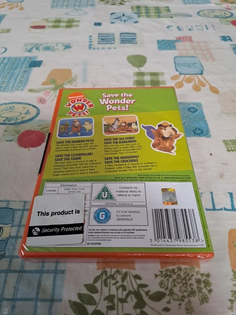 WONDER PETS - Save The Wonder Pets (DVD, 2009) £2.99 - PicClick UK