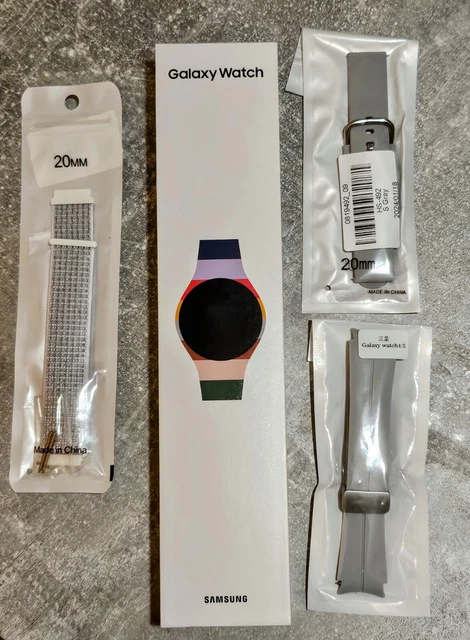 SAMSUNG GALAXY WATCH6 Classic SM-R950 43mm Cassa Acciaio Inox con 3 ...