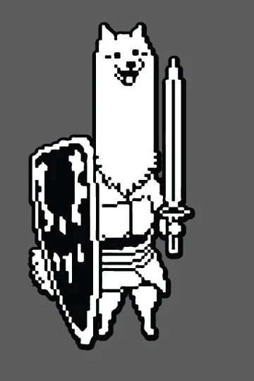 UNDERTALE STICKER LONG Neck Dog Meme Decal Funny $4.99 - PicClick CA