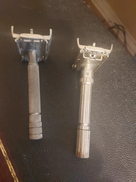VINTAGE SAFETY RAZORS Gillette Stainless Double Edge -Adjustable ...