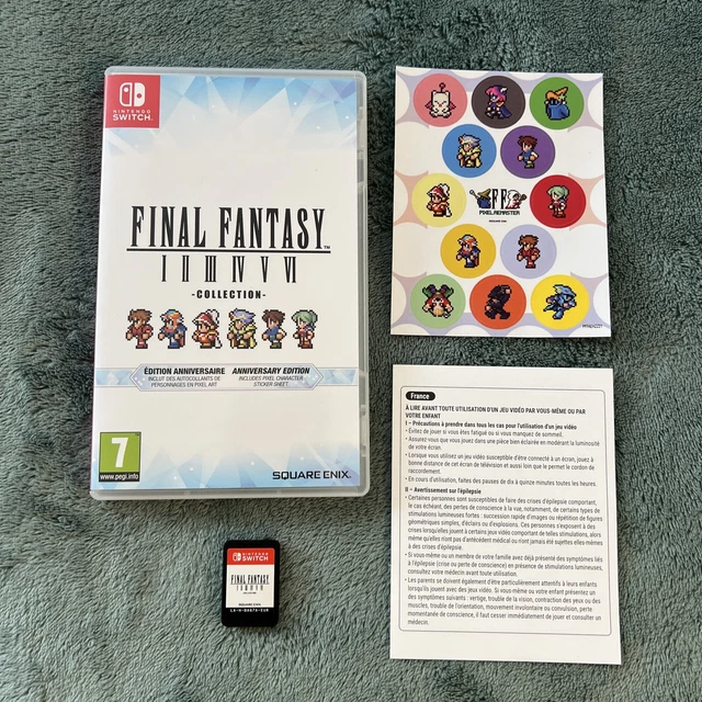 FINAL FANTASY I Ii Iii Iv V Vi Collection Nintendo Switch Édition ...