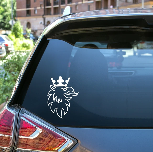 SCANIA V8 VINYL Car Sticker Window Van Griffin Chrome Matt Decal HGV ...