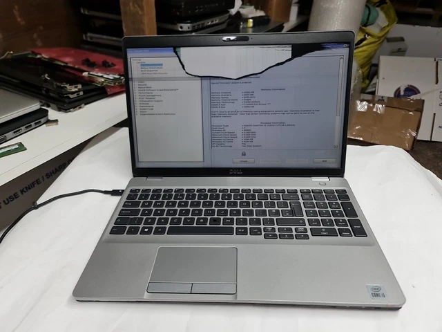 DELL LATITUDE 5510 i5 10th Gen Laptop-Intel Core i5-10210U CPU @ 1.60 ...