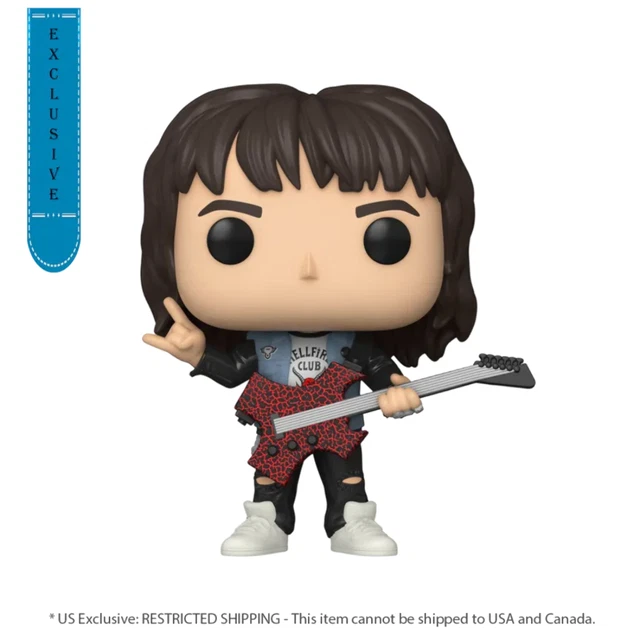 STRANGER THINGS - Eddie with Guitar US Exclusive Pop! Vinyl [RS] $24.99 ...
