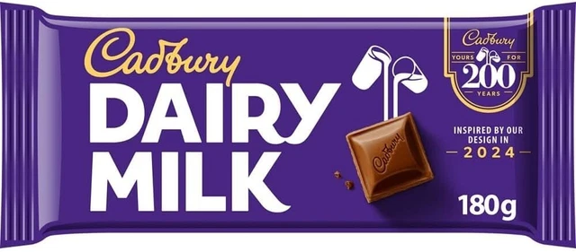 CADBURY DAIRY MILK Original Chocolate Bar 180G (Pack of 10) £20.99 ...
