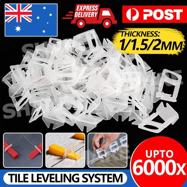 400-6000X TILE LEVELING System Clips Levelling Spacer Tiling Tool Floor ...