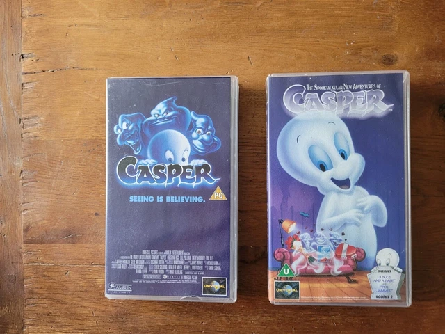 CASPER SEEING IS Believing VHS Video Tape - 1995 PG & Cartoon ...