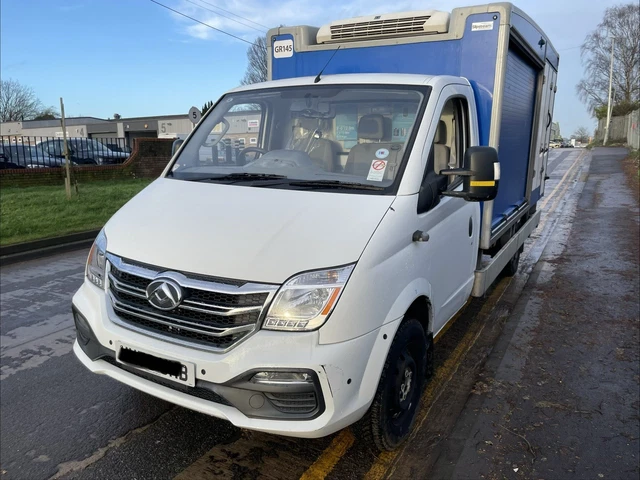 LDV MAXUS ELECTRIC EV80 Cabin Chassis Refrigerated Van ECO Euro 6 Luton ...