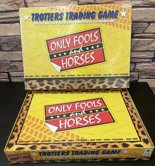 VINTAGE 1990 BBC Only Fools & Horses Trotters Trading Game - Cards Are ... VINTAGE 1990 BBC Only Fools & Horses Trotters Trading Game - Cards Are ...