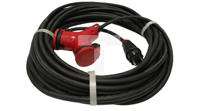 SINGLE-PHASE CONSTRUCTION EXTENSION cord elCORD 16A 230V IP44 20m H07RN ...