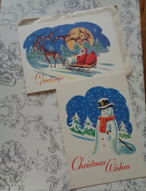 Vintage (1920-1980), Greeting Cards, Paper & Ephemera, Collectables - PicClick UK