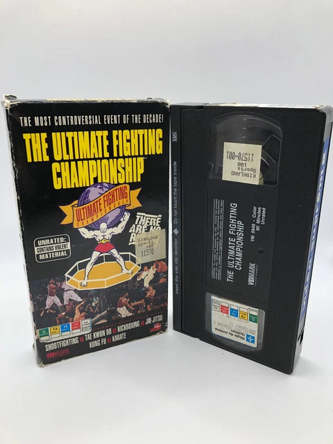 UFC ULTIMATE FIGHTING Championship 1994 Used VHS (Pencak Silat, Russian ...