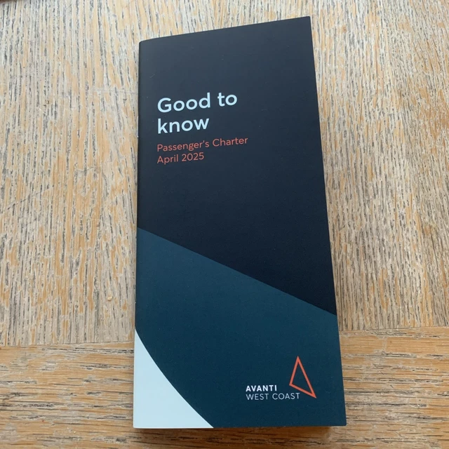 AVANTI WEST COAST: Passenger Charter guide April 2025 edition "Good to ...