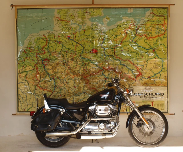 SCHOOL WALL MAP Wall Chart Roll Chart School Map Germany Großraumkarte ...