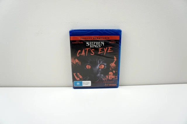 CAT'S EYE BLU Ray 1985 Stephen King Horror Brand New & Sealed - Free ...