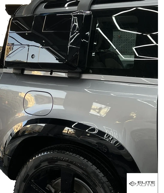 GLOSS BLACK UK Flag Tool Box For Land Rover Defender 90+110 2020-22 ...