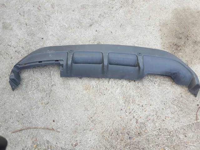 FORD FIESTA MK7 Zetec S Rear Bumper Defuser NO TOW HOOK COVER 08/13reg ...
