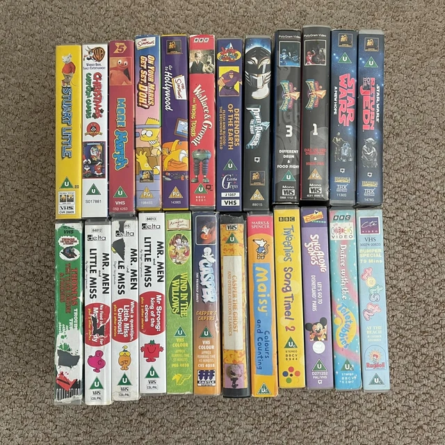 RETRO/KIDS VHS VIDEO Tapes REDUCED & MULTIBUY £2.00 - PicClick UK