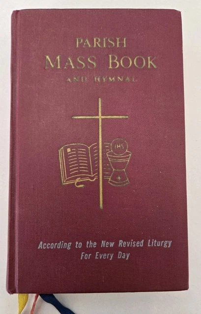 PARISH MASS BOOK And Hymnal New Revised Liturgy Catholic Book ...