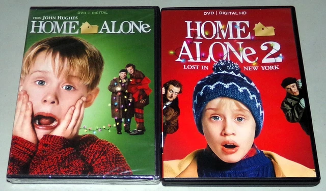 HOME ALONE 1 & 2 (DVD, 2018) John Hughes Macaulay Culkin Joe Pesci ...