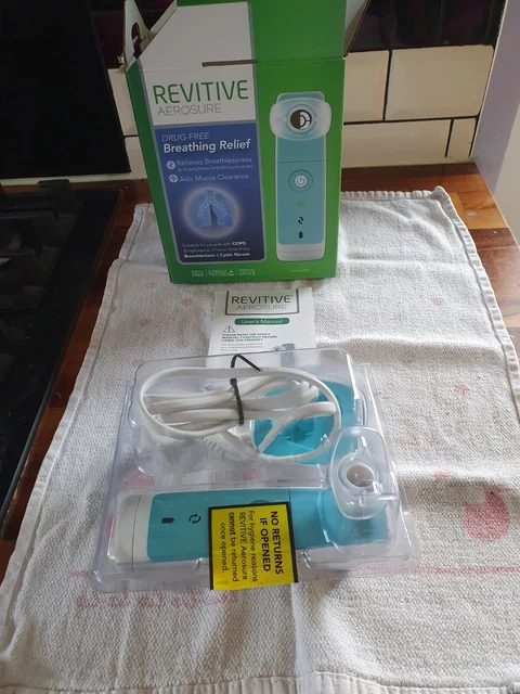REVITIVE AEROSURE BREATHING Relief COPD relief, Open Box, never used £ ...